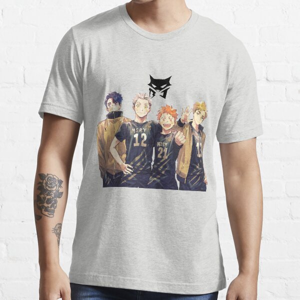 "Team MSBY Black Jackal Haikyuu" T-shirt by dltrsonja | Redbubble ...