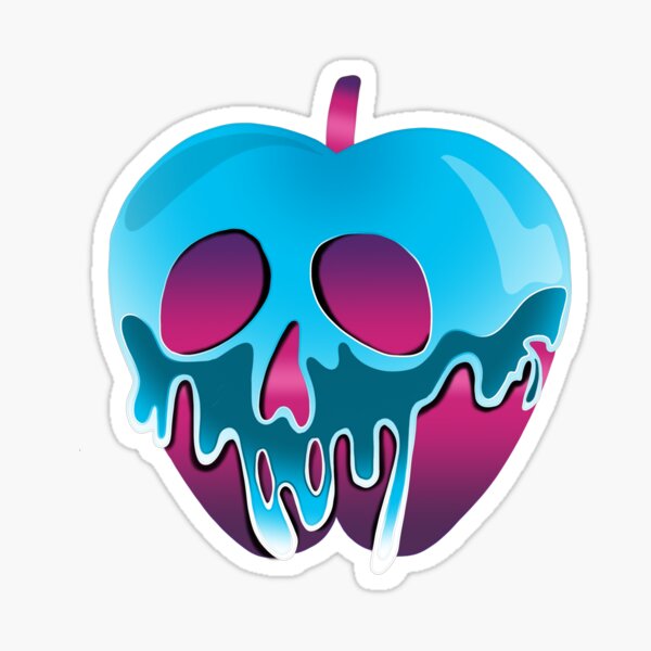 "Poison Apple" Sticker for Sale by Popculturegay | Redbubble