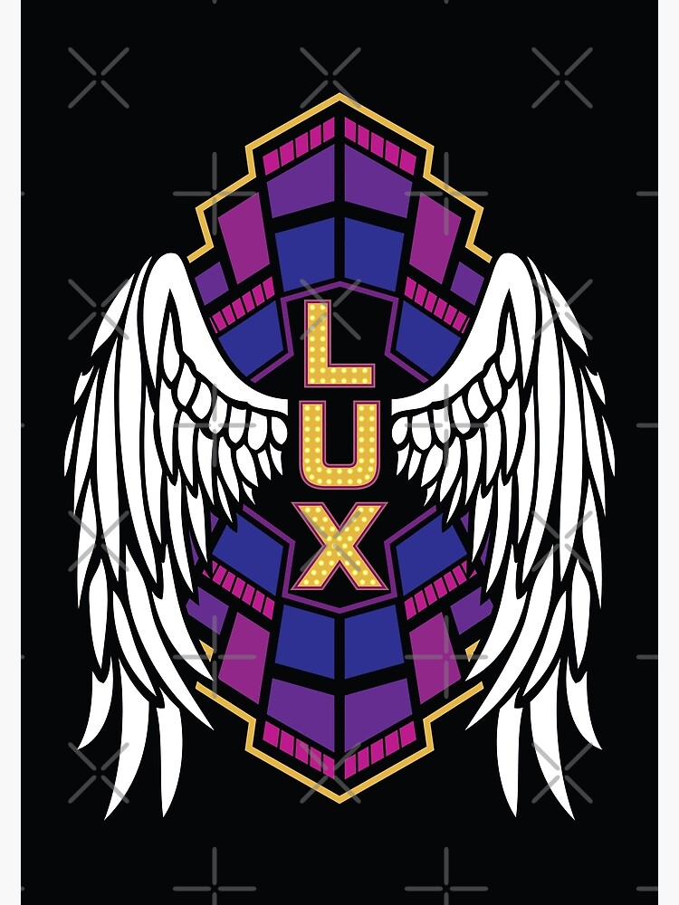 "Lucifer - LUX Nightclub" Poster for Sale by NotOneLine | Redbubble