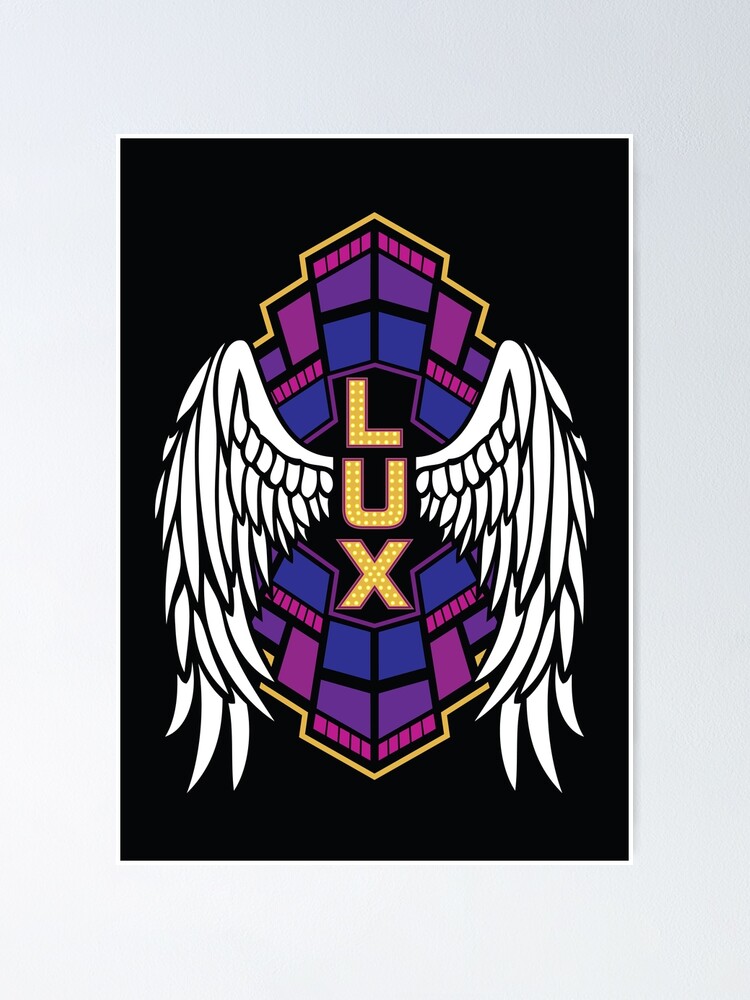 "Lucifer - LUX Nightclub" Poster for Sale by NotOneLine | Redbubble