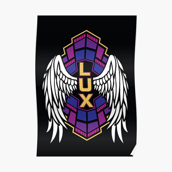 "Lucifer - LUX Nightclub" Poster for Sale by NotOneLine | Redbubble