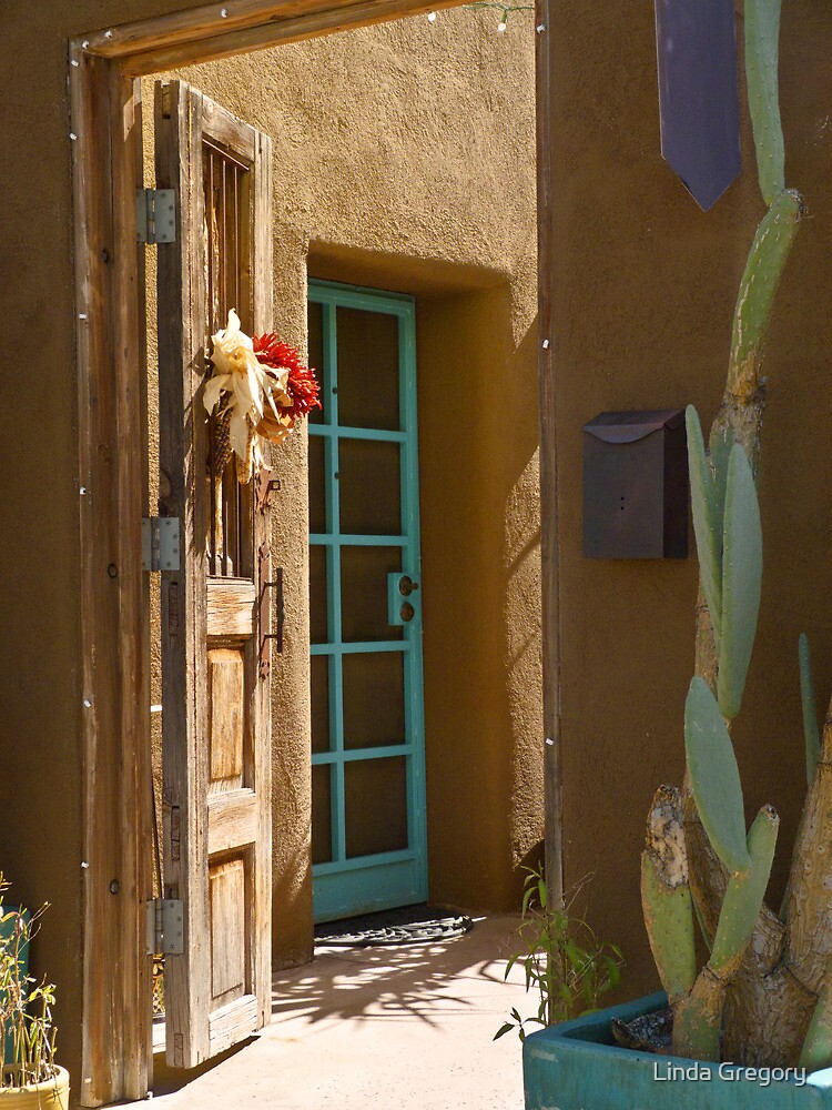 "Barrio Doors" Art Print for Sale by Deserthappy | Redbubble