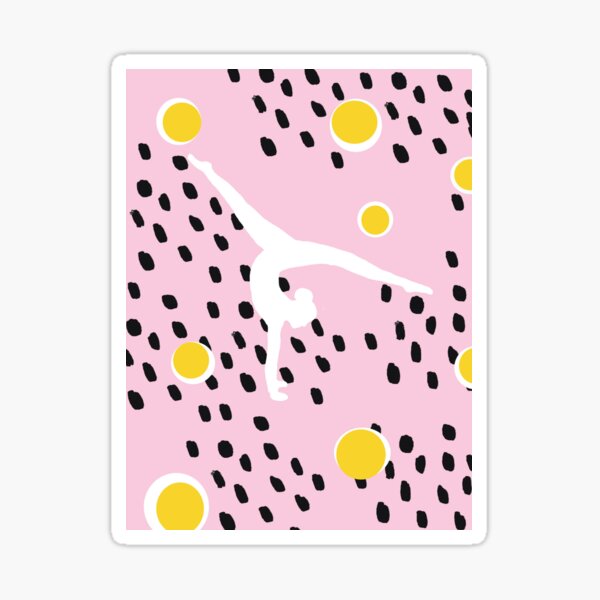 "Pink Memphis Flex" Sticker for Sale by bendstretchflex | Redbubble