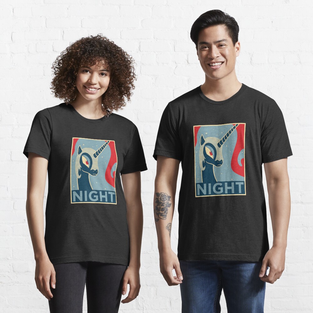 "NIGHT" T-shirt for Sale by mdesign | Redbubble | vote ponies t-shirts ...