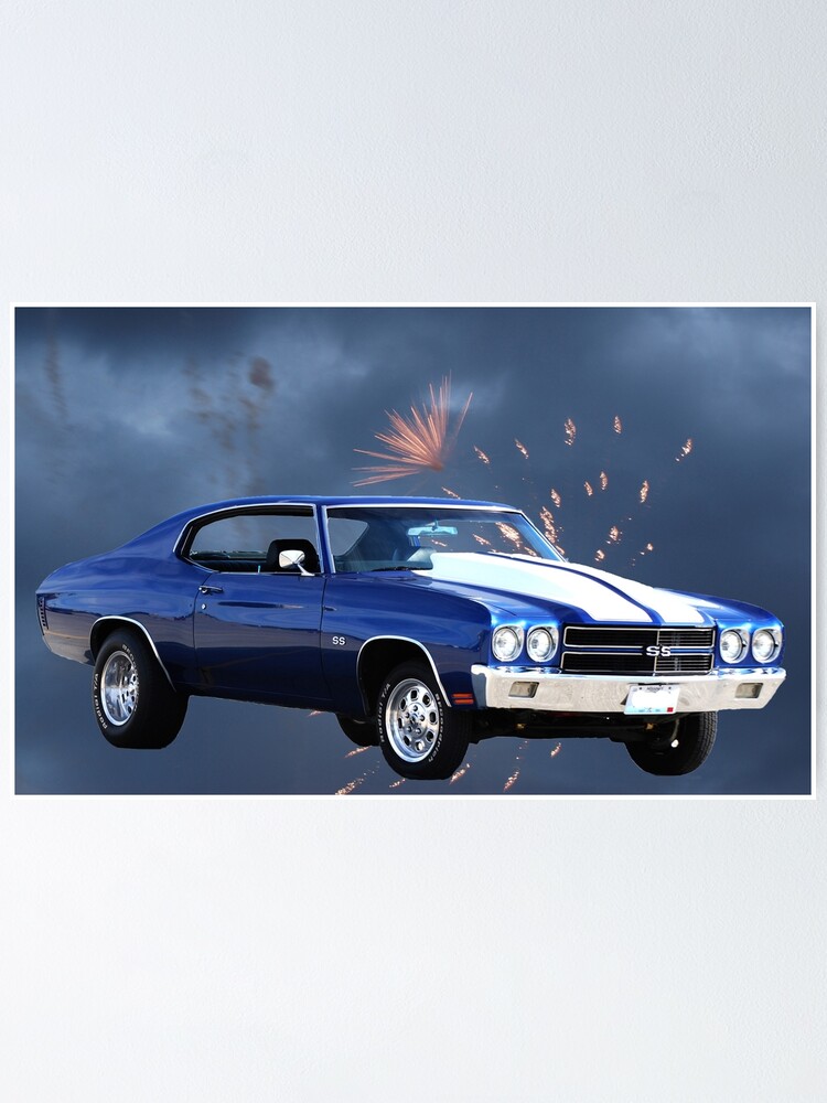"1972 Chevelle SS - Ultimate Musclecar" Poster for Sale by barnsis ...