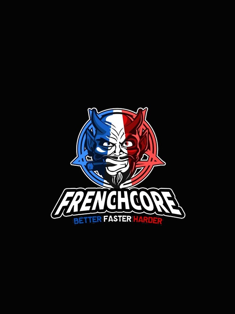 "Frenchcore Better Faster Harder (Logo devil)" iPhone Case for Sale by ...
