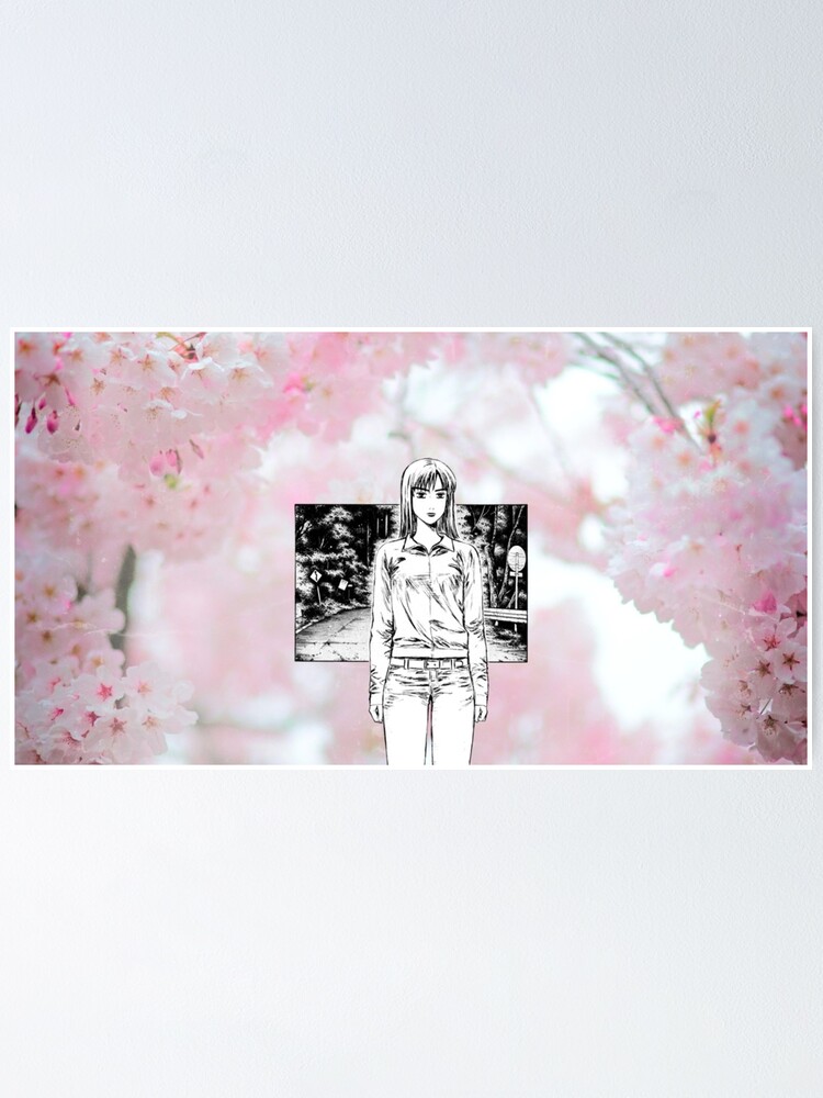"Initial D Kyoko Iwase Cherry Blossom" Poster by Arails | Redbubble
