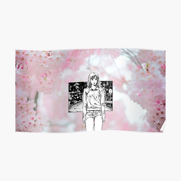 "Initial D Kyoko Iwase Cherry Blossom" Poster by Arails | Redbubble