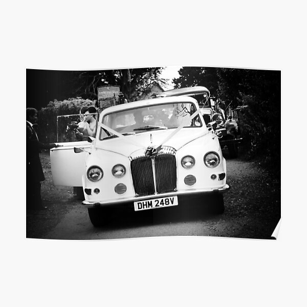 Wedding Car Posters | Redbubble