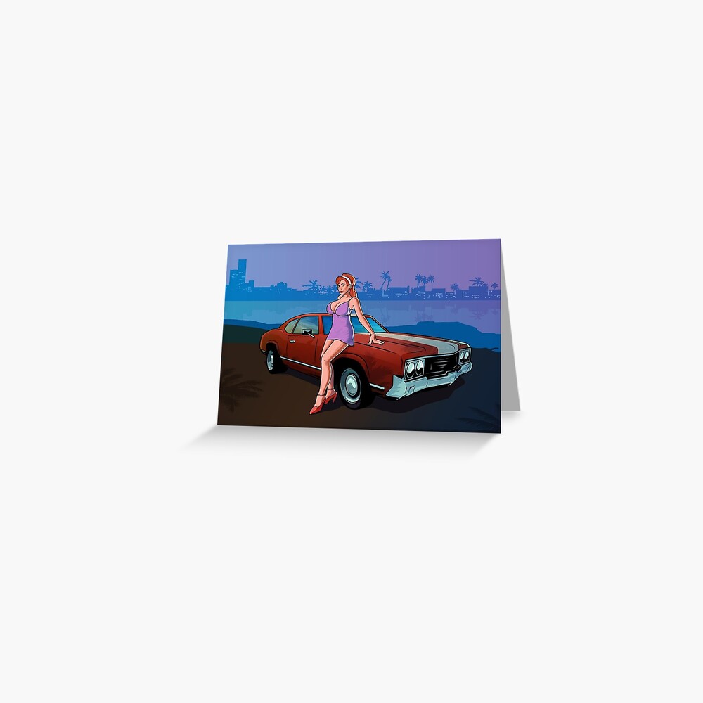 "gta vice city" Sticker for Sale by jeffrers4 | Redbubble