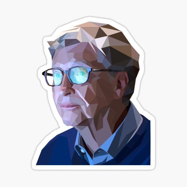 "Bill Gates" Sticker for Sale by WorldEngine | Redbubble