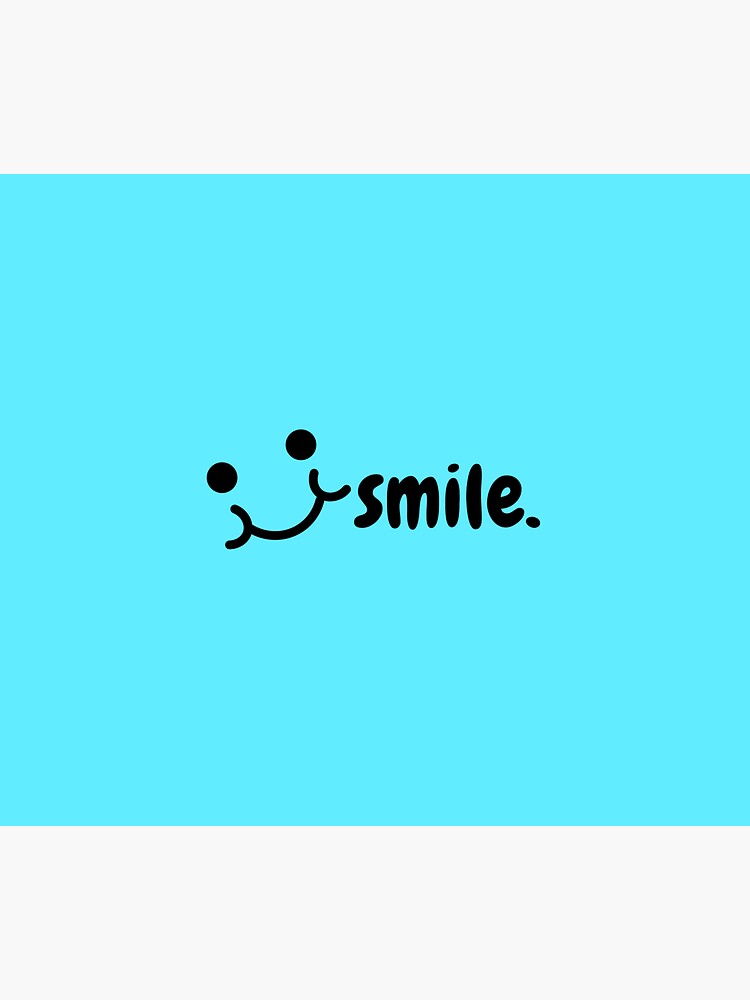 "Smile in Blue color" Sticker for Sale by shaz2navy | Redbubble