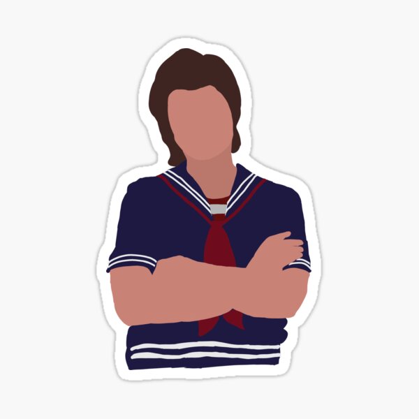 "Steve Harrington Stranger Things Illustration" Sticker for Sale by ...