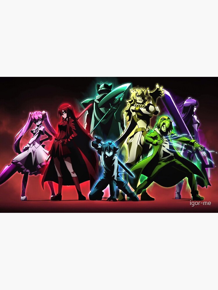 "Anime Akame ga Kill" Sticker for Sale by igor-me | Redbubble