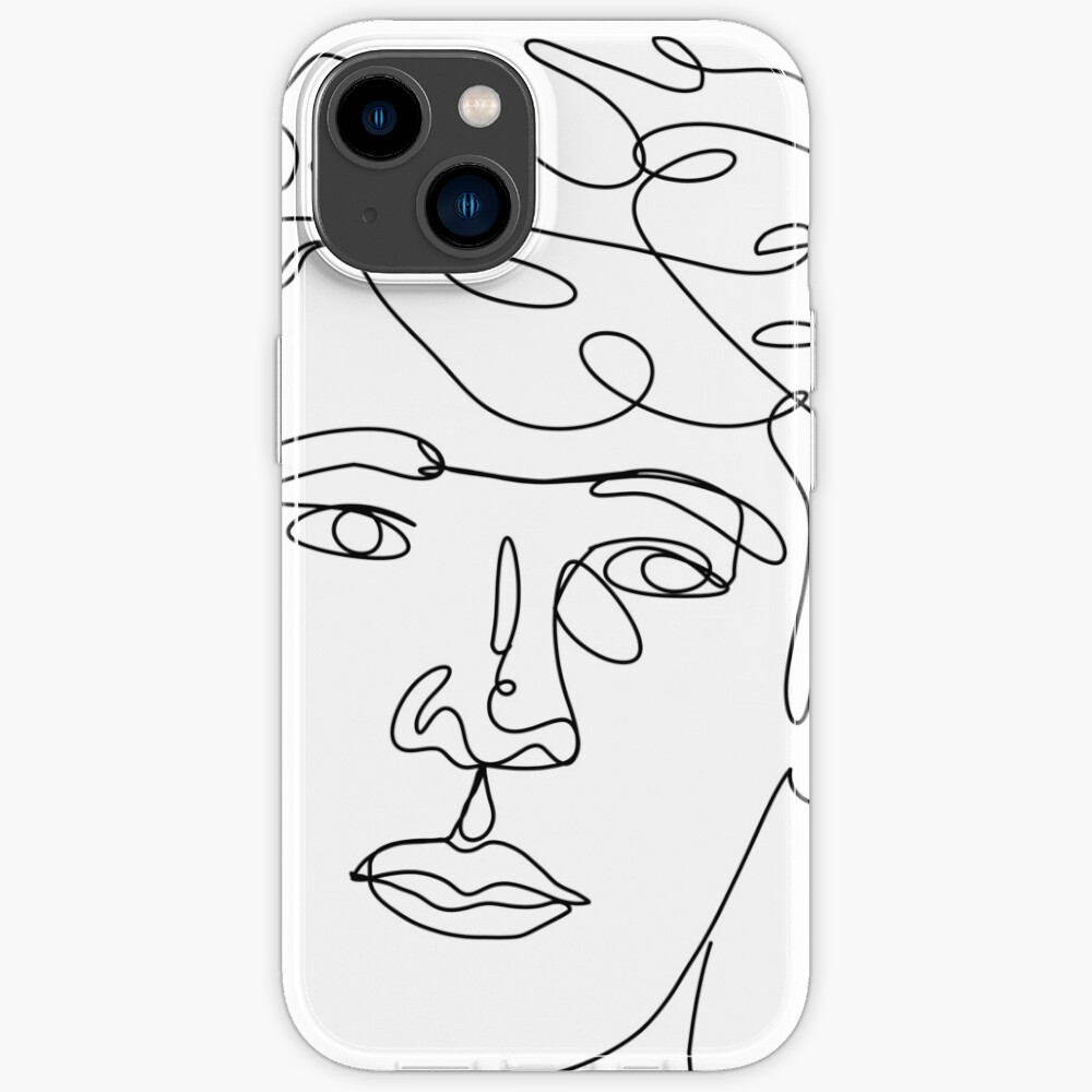 "cursed wilbur soot line drawing" iPhone Case for Sale by LaurenSwiffin ...