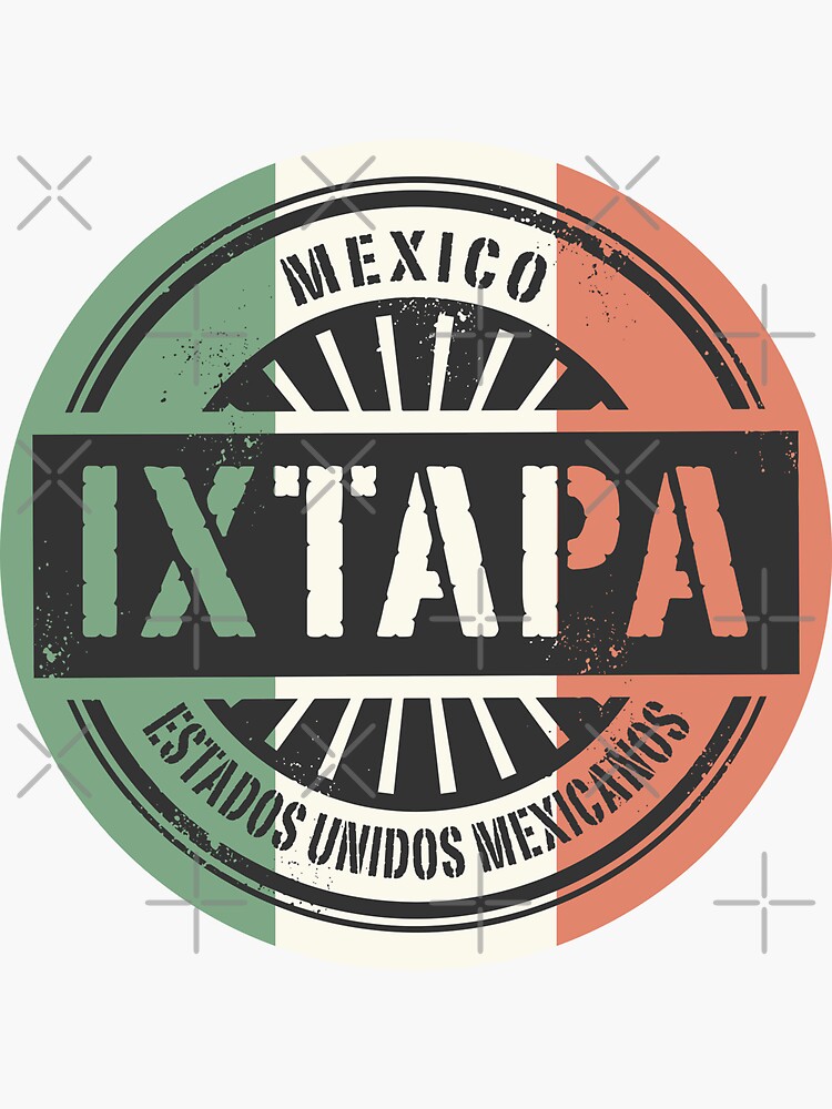 "Ixtapa, Mexico" Sticker by studio838 | Redbubble