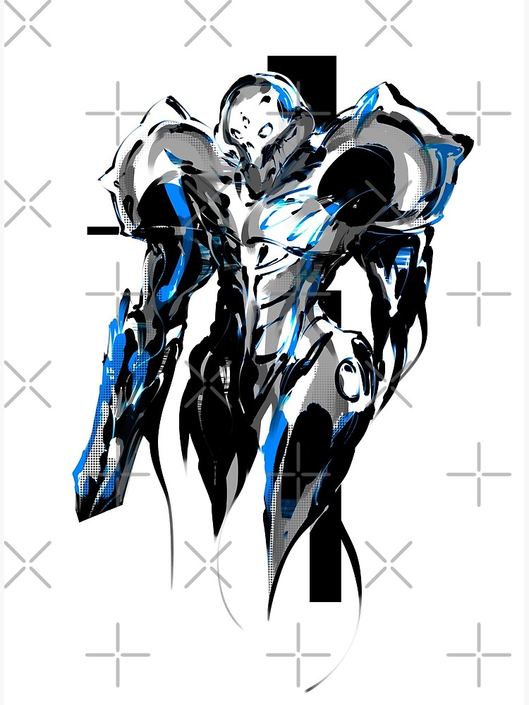 "Translucent Dark Samus" Art Print by Orpheon | Redbubble