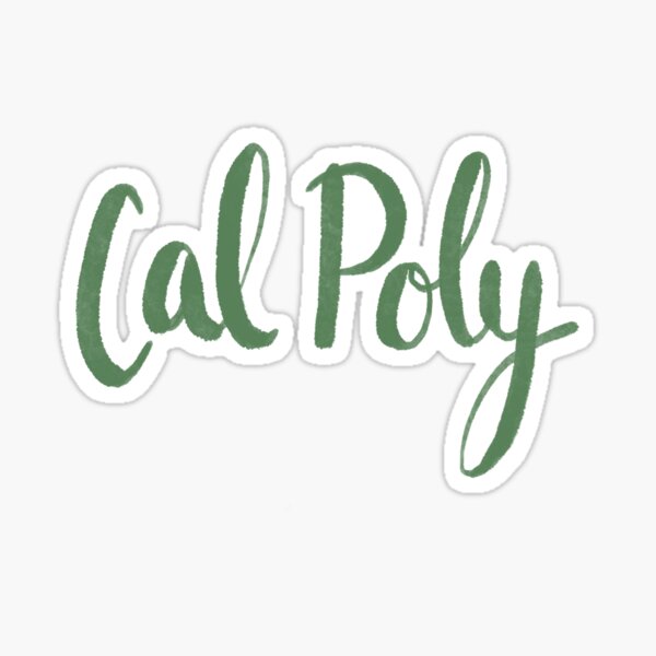 Cal Poly Pomona Stickers | Redbubble