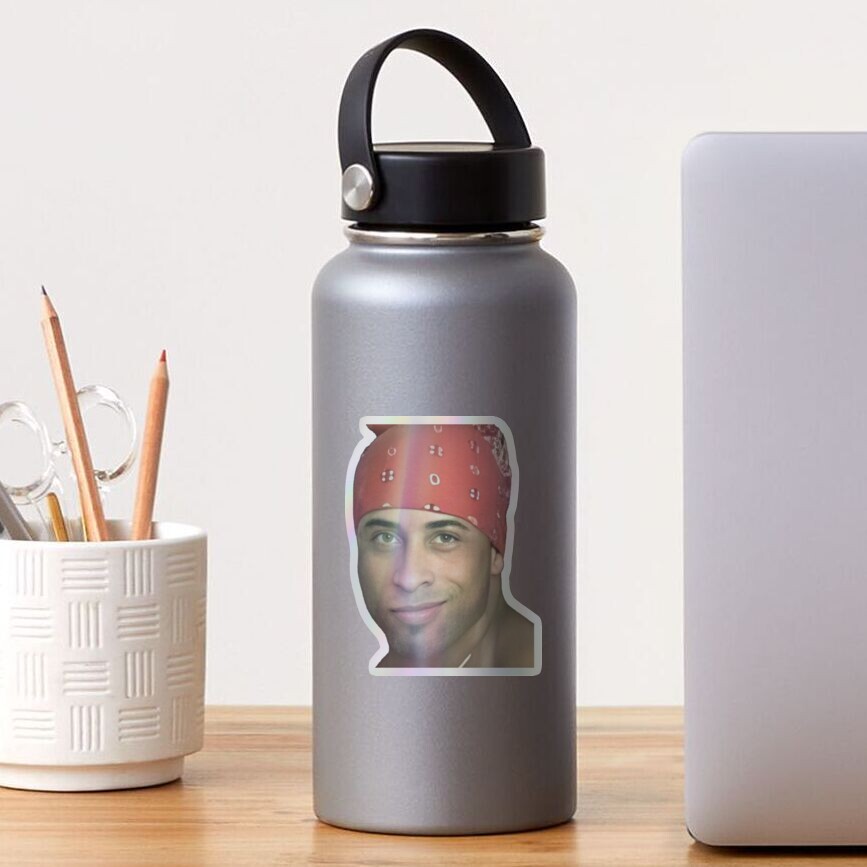 "Ricardo Milos (upscaled)" Sticker for Sale by DesignedByPek | Redbubble