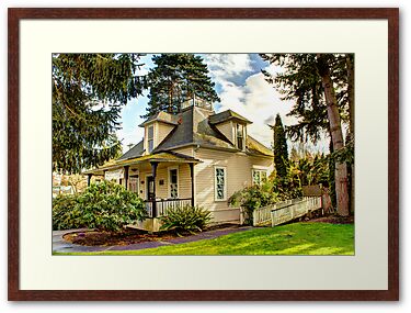 "Prescott-Harshman House " by Dale Lockwood | Redbubble