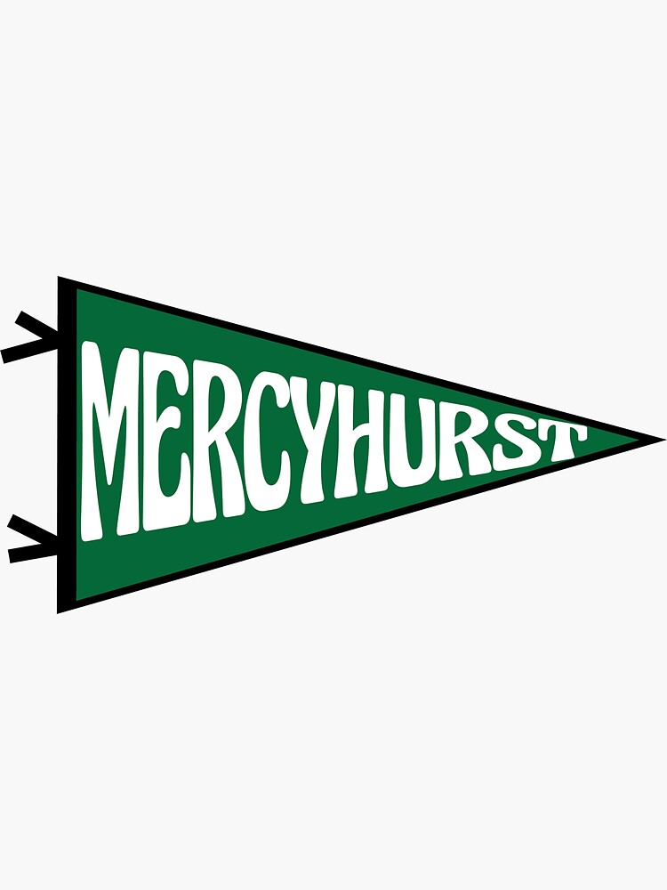 "mercyhurst pennant" Sticker for Sale by saf0218 | Redbubble