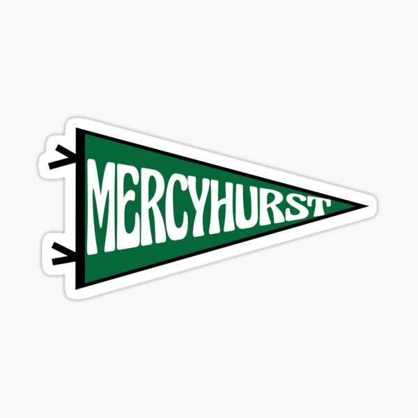 "mercyhurst pennant" Sticker for Sale by saf0218 | Redbubble