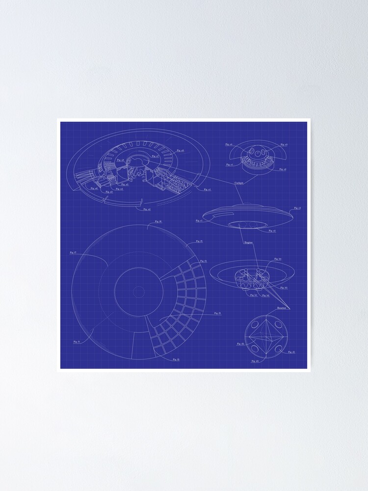 Alien Spaceship Blueprints