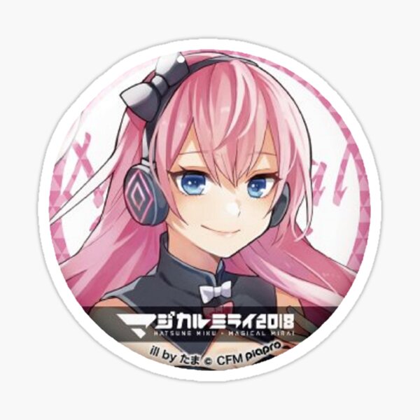 "Magical Mirai 2018 Vocaloid Luka" Sticker for Sale by Andreccur ...