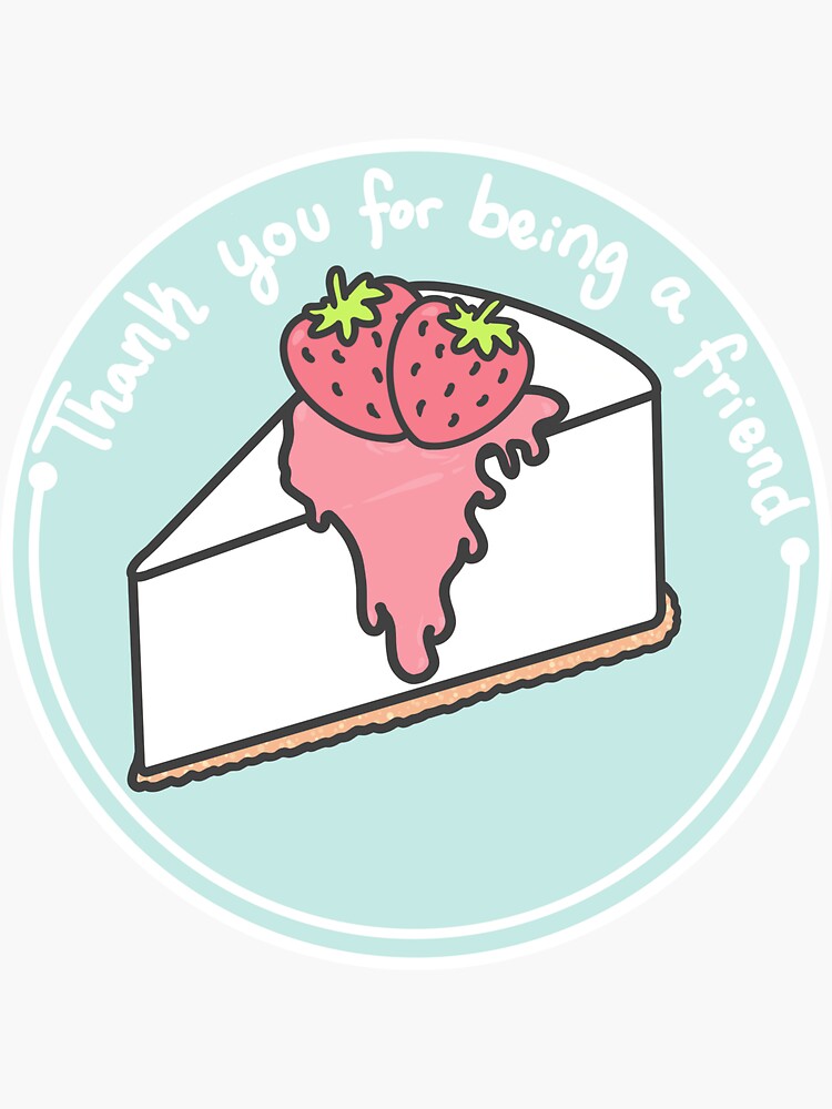 "Cheesecake" Sticker for Sale by RebelFollies | Redbubble