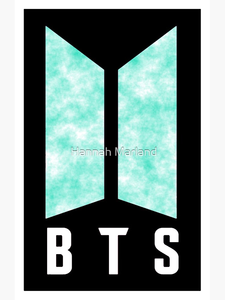 "BTS Blue" Sticker for Sale by hannahmarland | Redbubble
