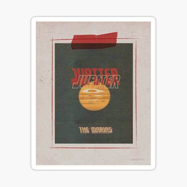 "Jupiter" Sticker by caminoriegaa | Redbubble