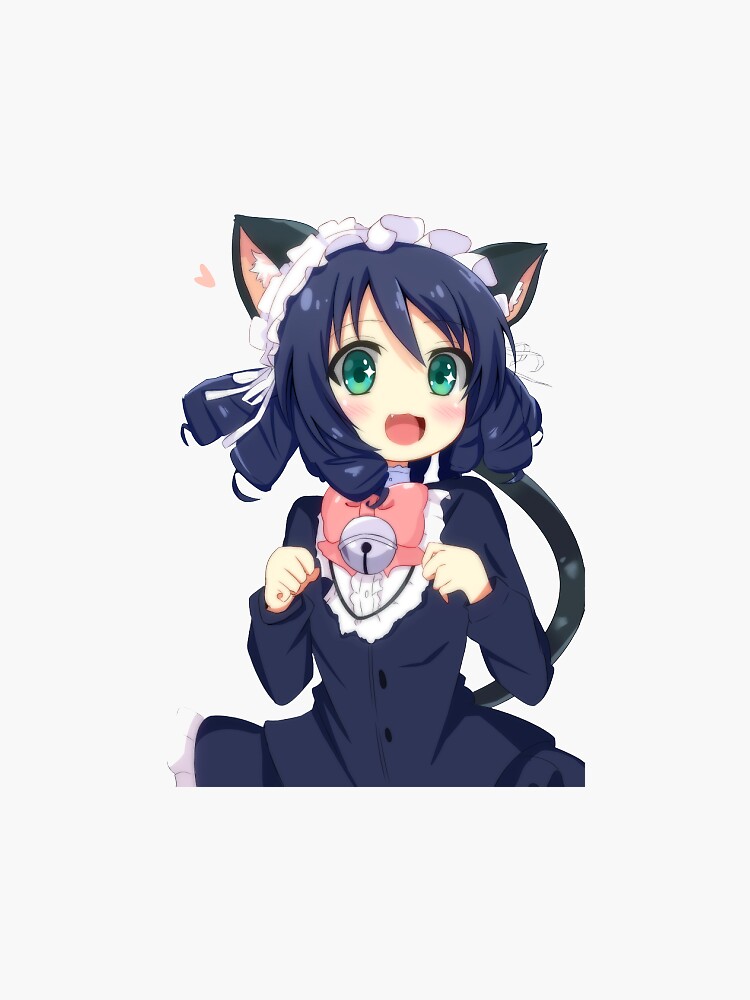 Cyan Hijirikawa Sticker By Kingedguin Redbubble