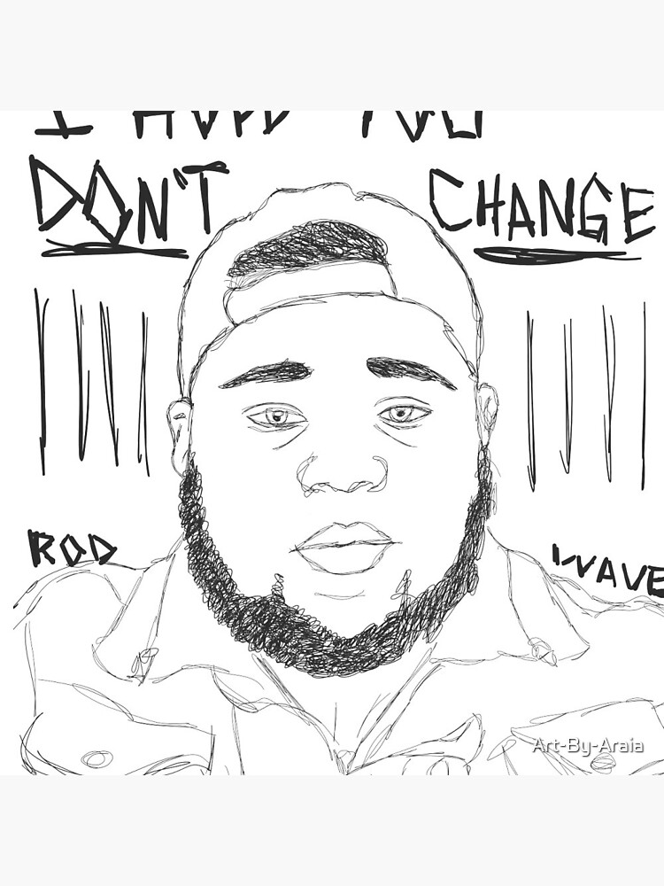 "Rod Wave" Pin for Sale by Art-By-Zach | Redbubble