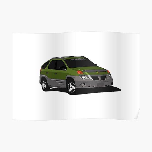 "Pontiac Aztek" Poster for Sale by Doug1234 | Redbubble