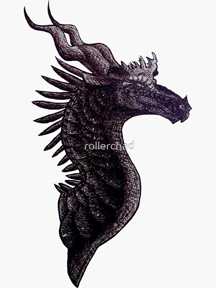 "king darkstalker" Sticker for Sale by rollerchad | Redbubble