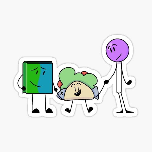 Bfb Taco Stickers | Redbubble