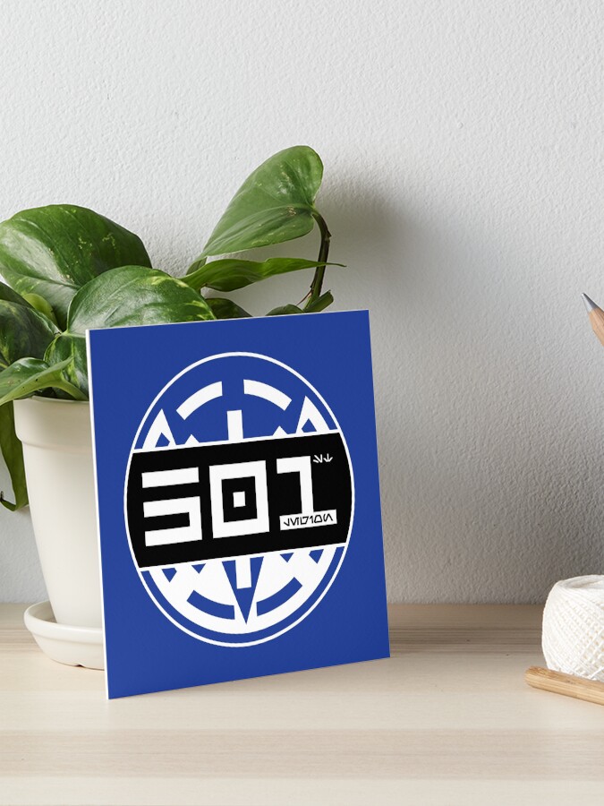 "501st Legion Logo" Art Board Print for Sale by DS-181-3 | Redbubble