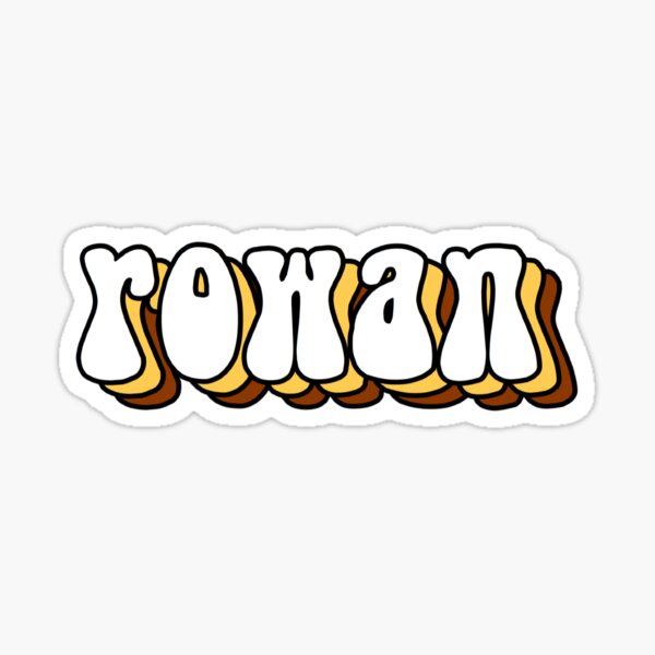 "rowan sticker" Sticker by katiiebarth | Redbubble