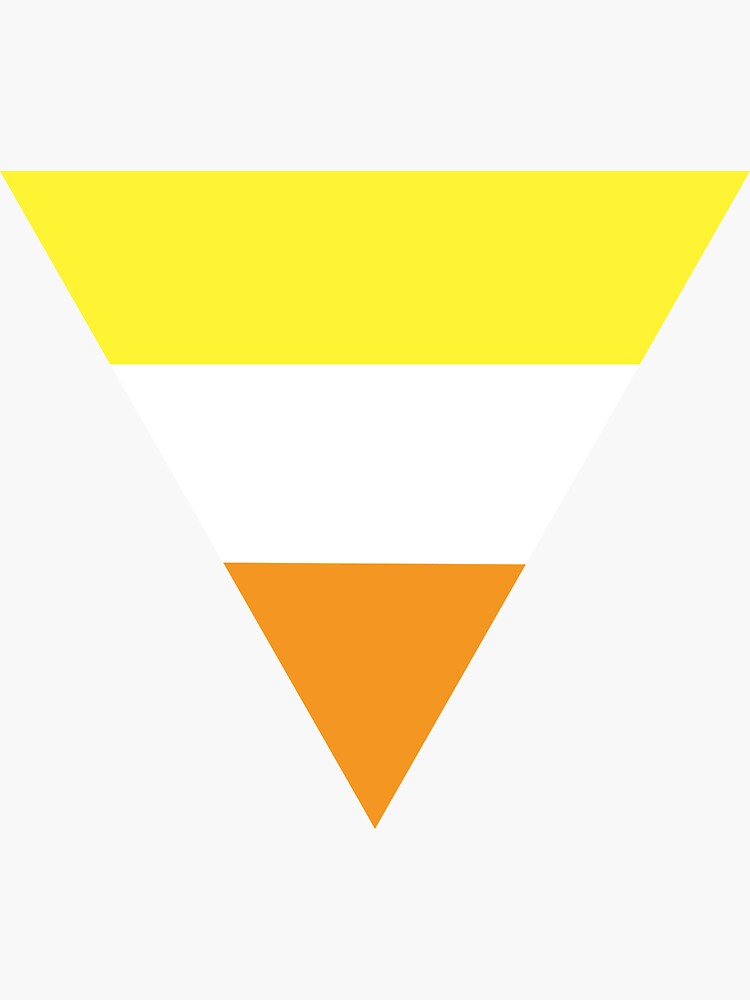"Maverique Pride Triangle" Sticker by samdafurry | Redbubble