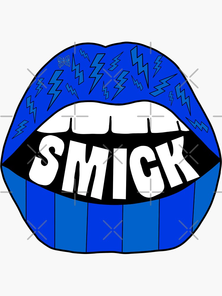 "Smick Lips" Sticker for Sale by peeeyyyton | Redbubble