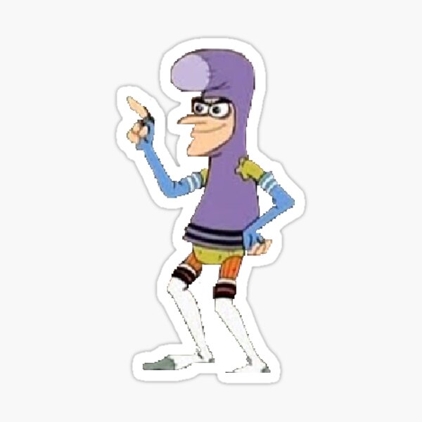 "Dr Doofenshmirtz Sock " Sticker for Sale by MikaBella08 | Redbubble