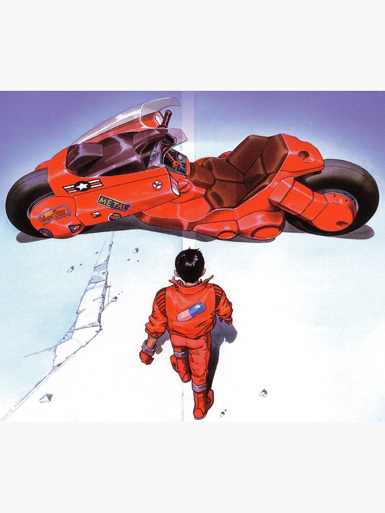 "Akira bike" Sticker by moviesncartoons | Redbubble