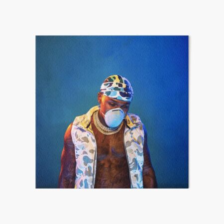 "Blame It On Baby | Da Baby Album Cover" Art Board Print for Sale by ...