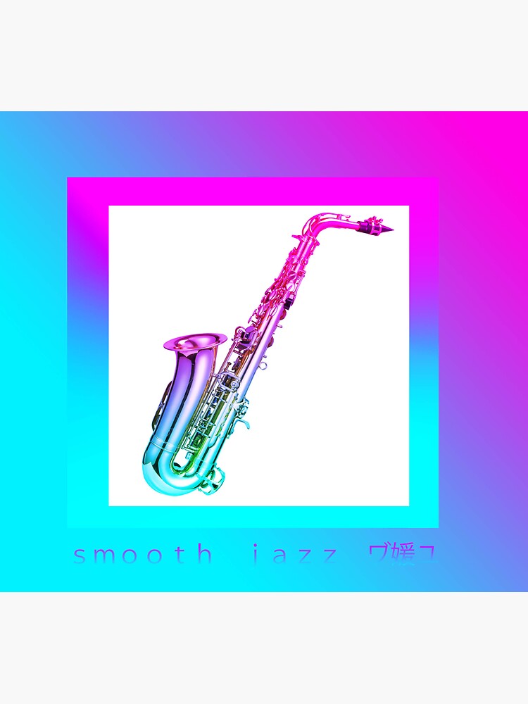 "Smooth Jazz" Sticker for Sale by sunshineblender | Redbubble