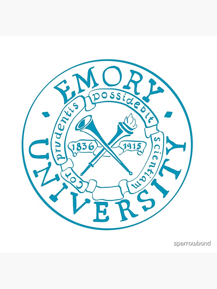 "Emory Logo" Poster for Sale by sparrowbond | Redbubble