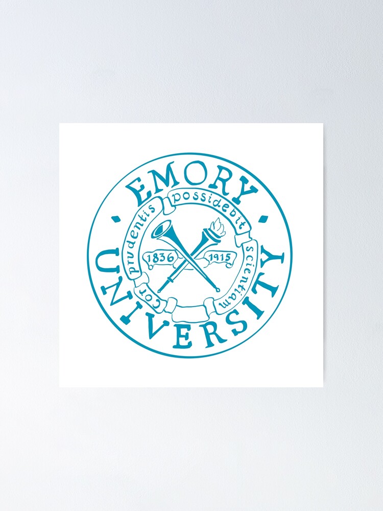 "Emory Logo" Poster for Sale by sparrowbond | Redbubble