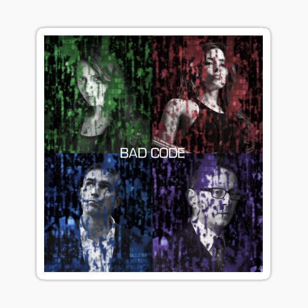 "bad code" Sticker by me0wmese | Redbubble