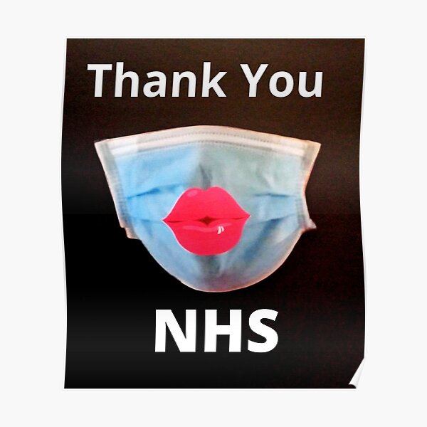 "Thank You NHS. Appreciation for our healthcare workers" Poster for ...