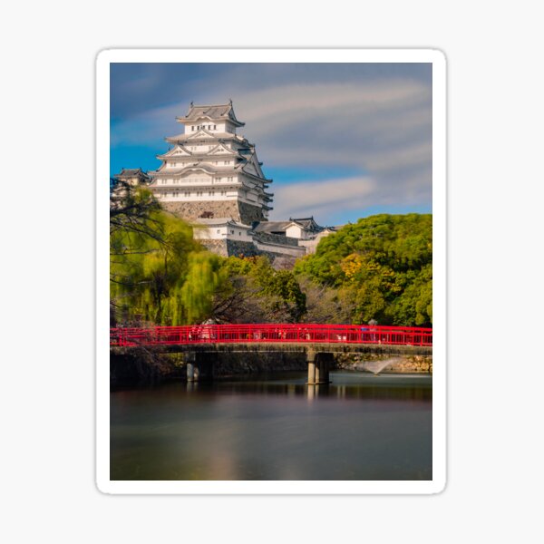 "Himeji Castle - Japanese castle in Hyogo" Sticker for Sale by ...