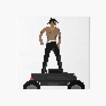 "Travis Scott | Rodeo pixelart" Art Board Print by gonegozzle | Redbubble